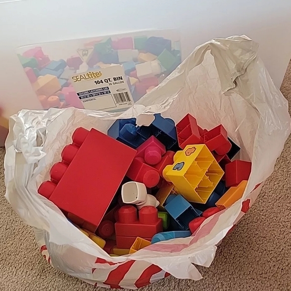 Mega Bloks | Toys | Lot Of 6 First Builders Mega Bloks Building Blocks ...